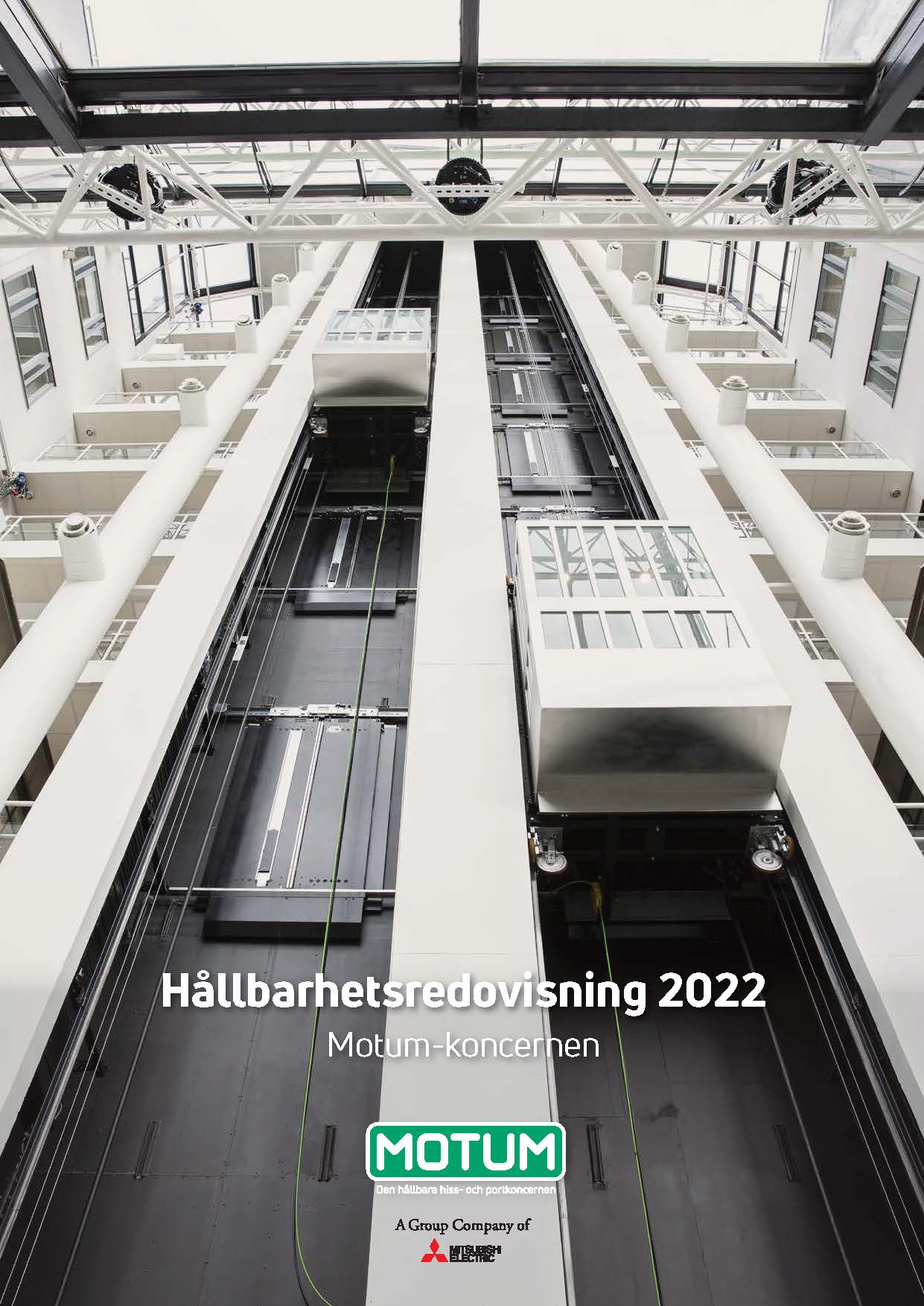 Motums Hållbarhetsredovisning 2022 - Nordisk Hiss i Värmland